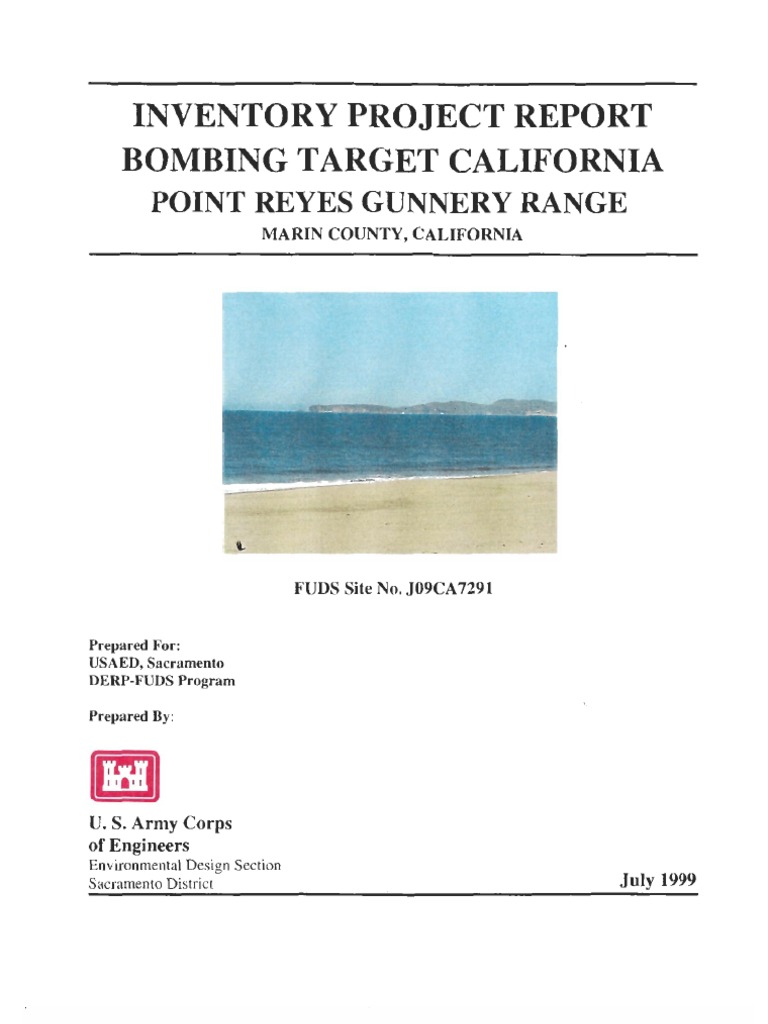 Point Reyes Gunnery Range | PDF | United States Coast Guard | Ammunition