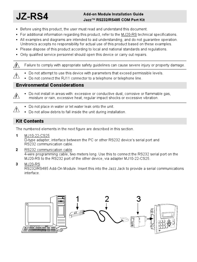 JZ RS4 | PDF | Electrical Connector | Computer Networking