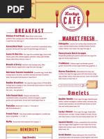 Server Menu Test Answer | PDF | Salad | Hamburgers