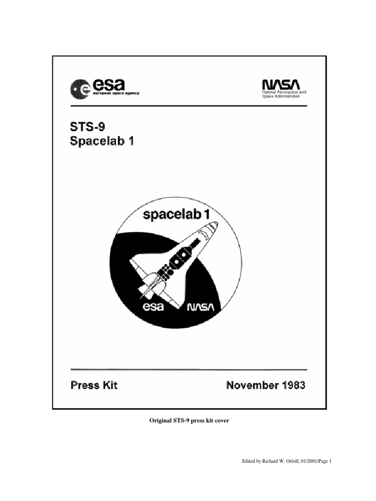 Space Shuttle Mission STS-9 | PDF | Spacelab | European Space Agency