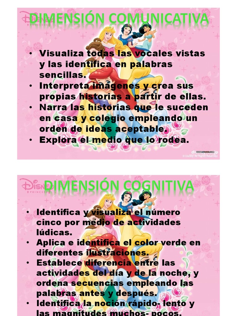 Indicadores de Logros de Cuarto Periodo Parvulos