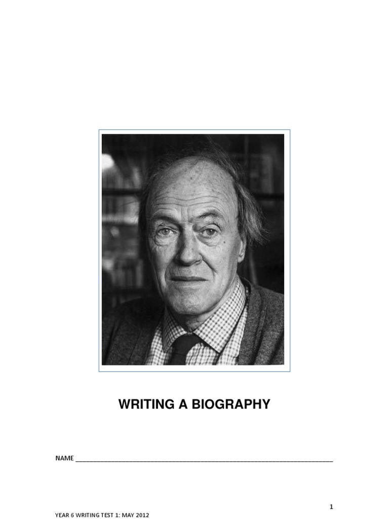 Roald Dahl Biography | PDF