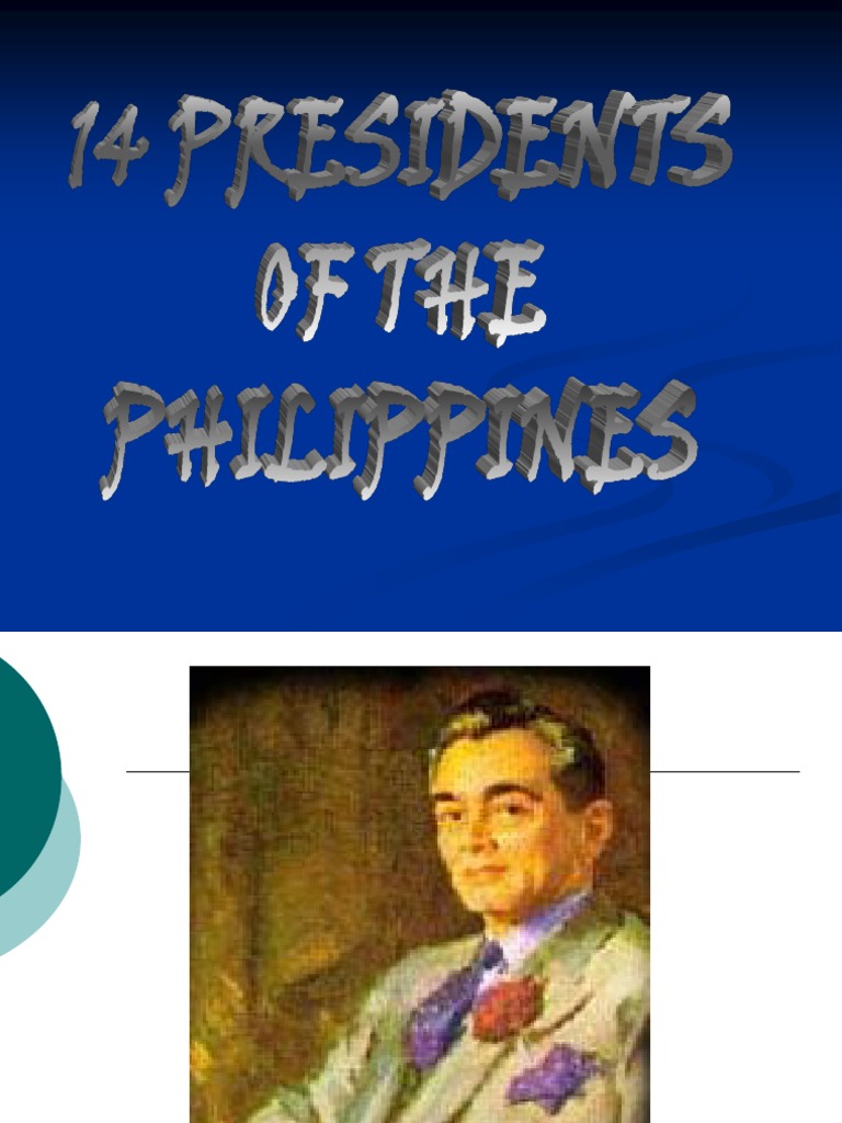 Presidents of The Philippines | PDF | President Of The Philippines ...