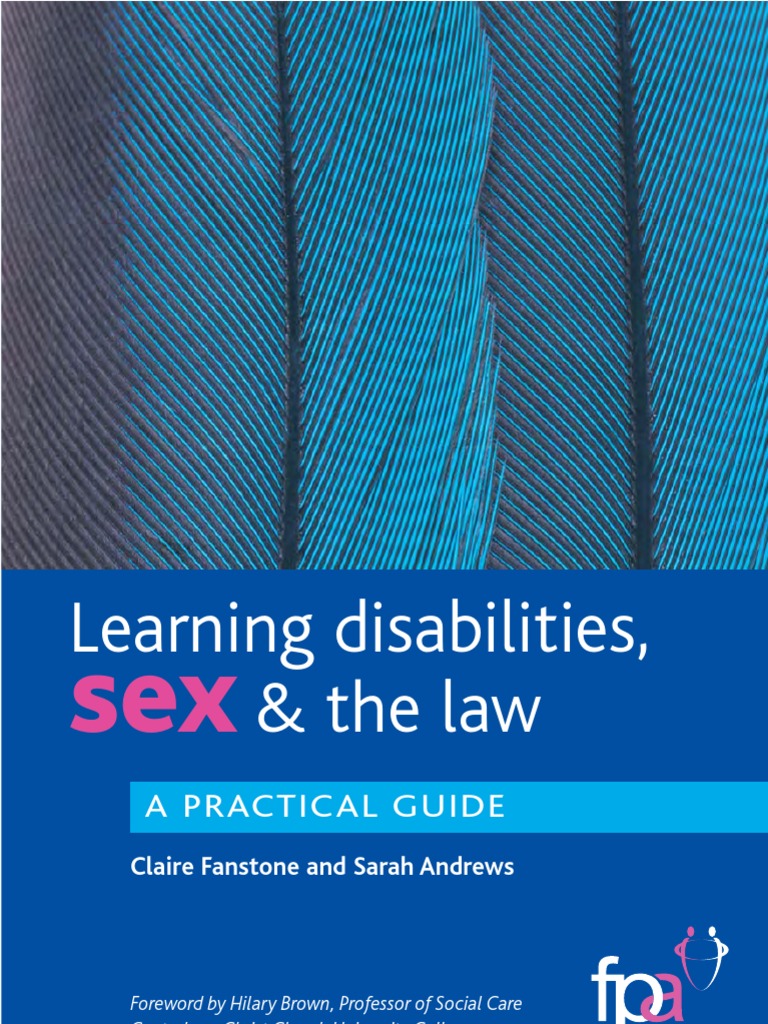 Learning Disabilities Sex and The Law Look Inside | PDF | Human Sexual ...