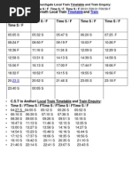 Pune Lonavala Local Time Table 2025 Pune Lonavala Trains | PDF | Public ...