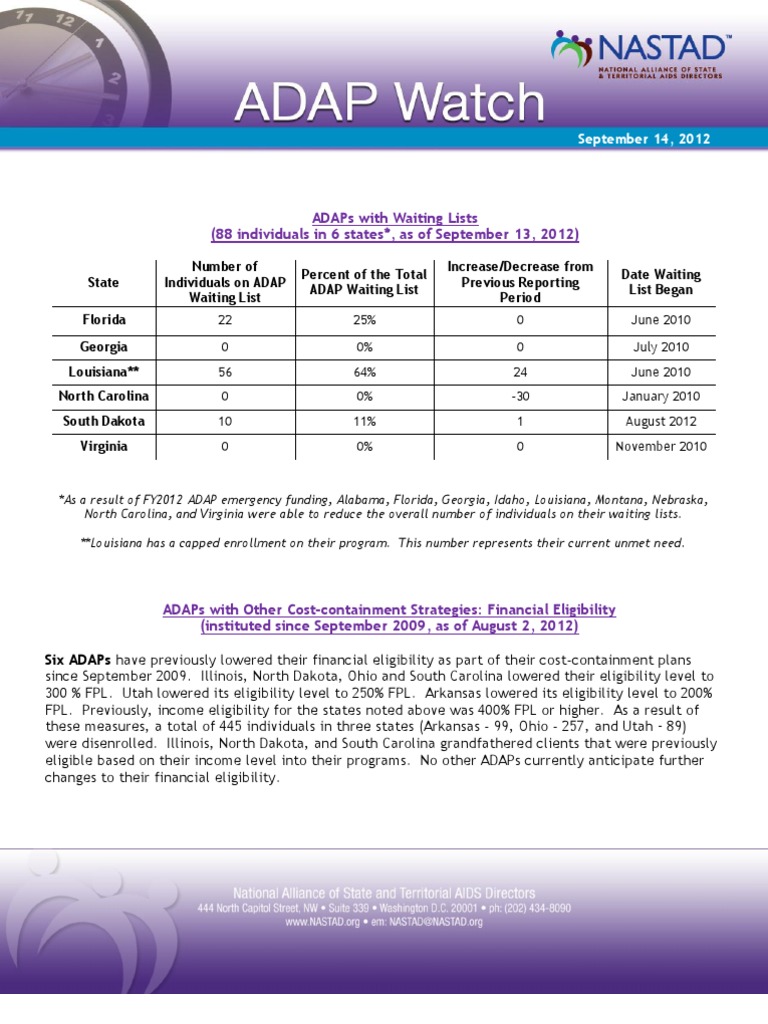 Adap 9.14 | PDF | Health Insurance Coverage In The United States ...