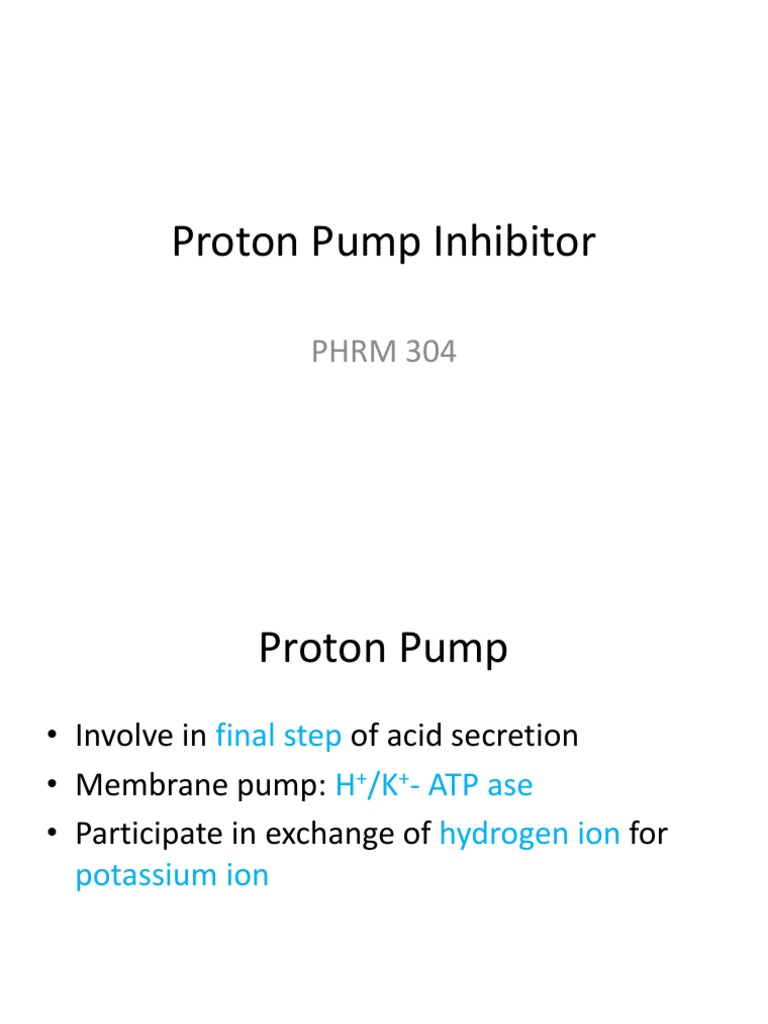 Proton pump inhibitor | Enzyme Inhibitor | Pharmaceutical Sciences