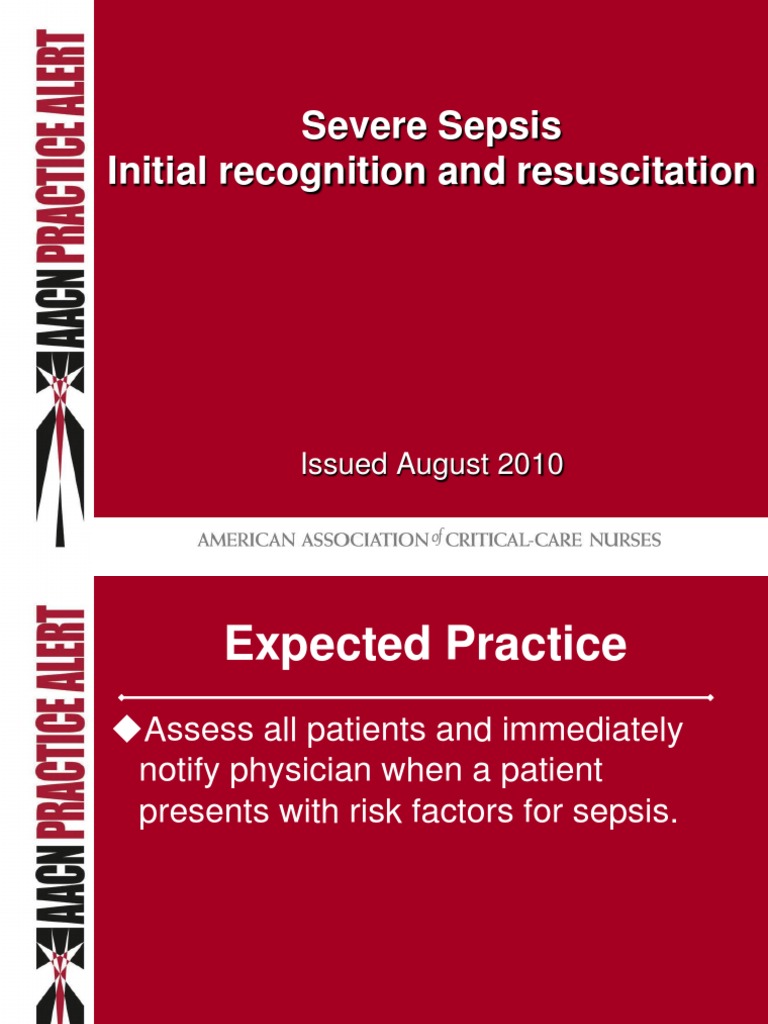 Sepsis Presentation 08-2010 | PDF | Sepsis | Shock (Circulatory)