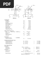 Lifting Lug Calculation | PDF