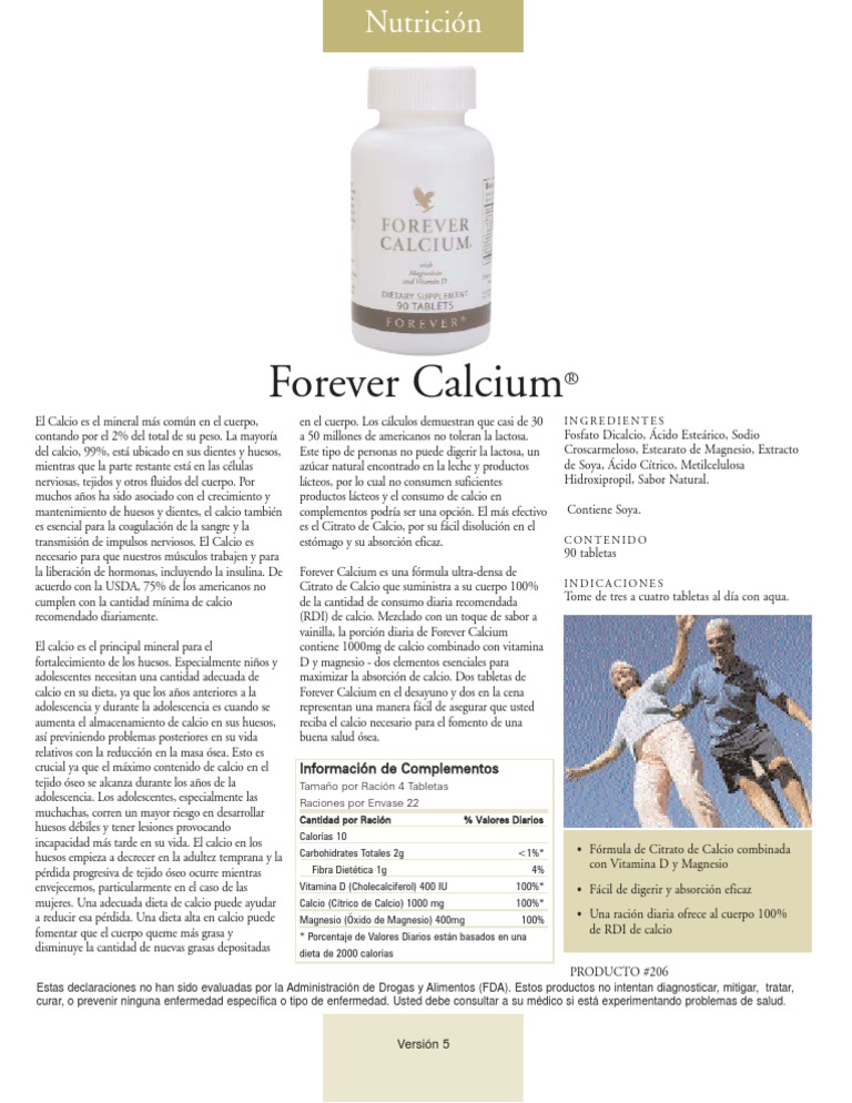 Forever Calcium | PDF