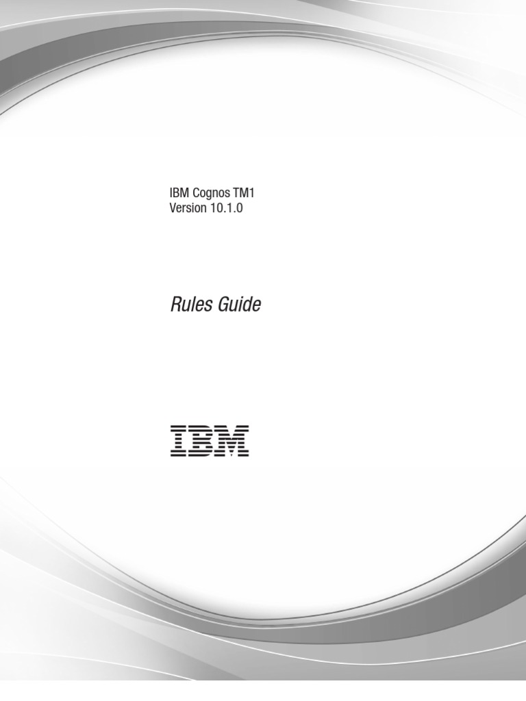 TM1 Rules Guide | PDF | Bracket | Computer File