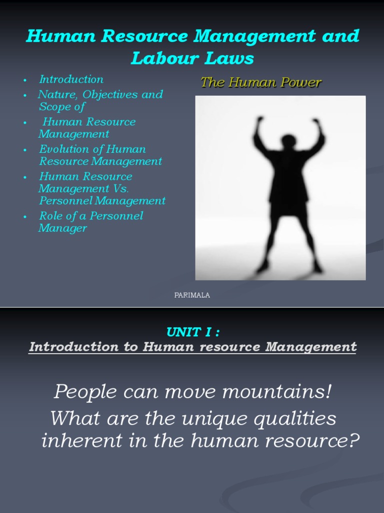 HRM and Labour Laws | PDF | Human Resources | Human Resource Management