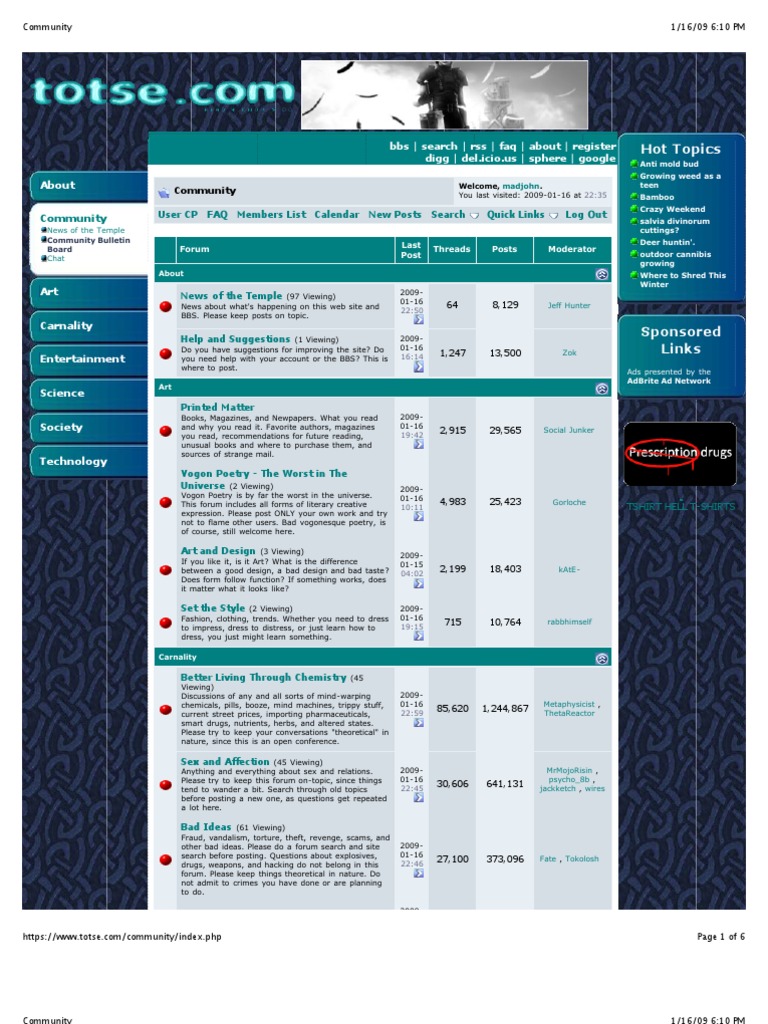 Totse Bbs | PDF | Internet Forum | Video Games