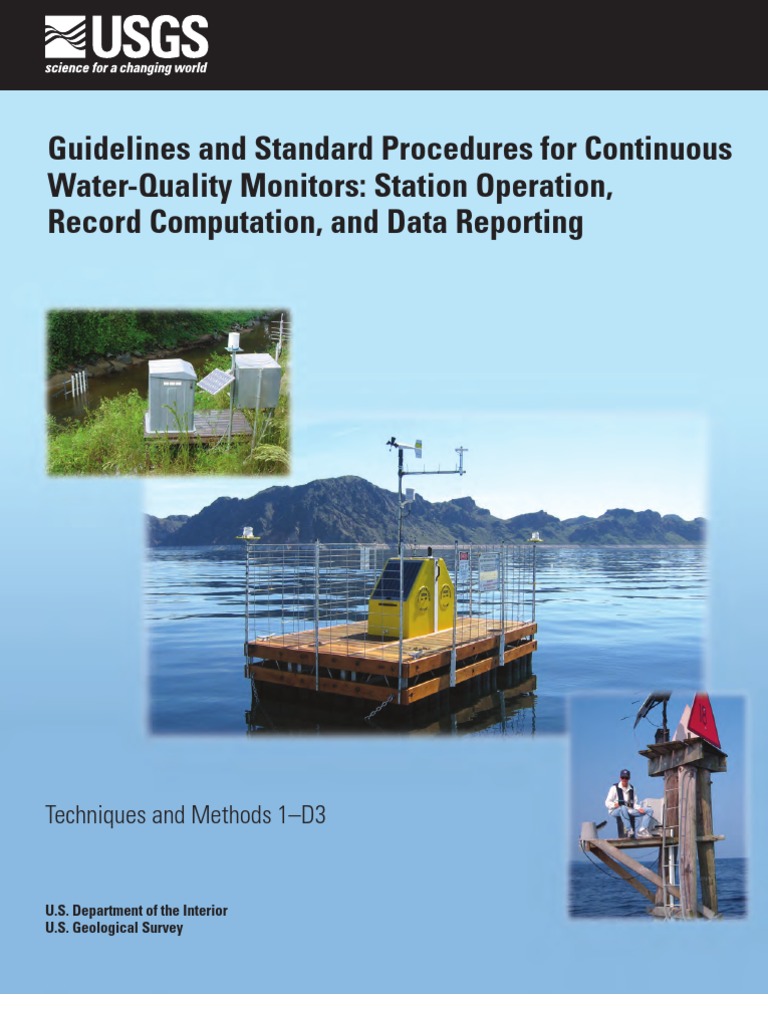 USGS Guidelines and Standard Procedures For Continuous Water-Quality ...