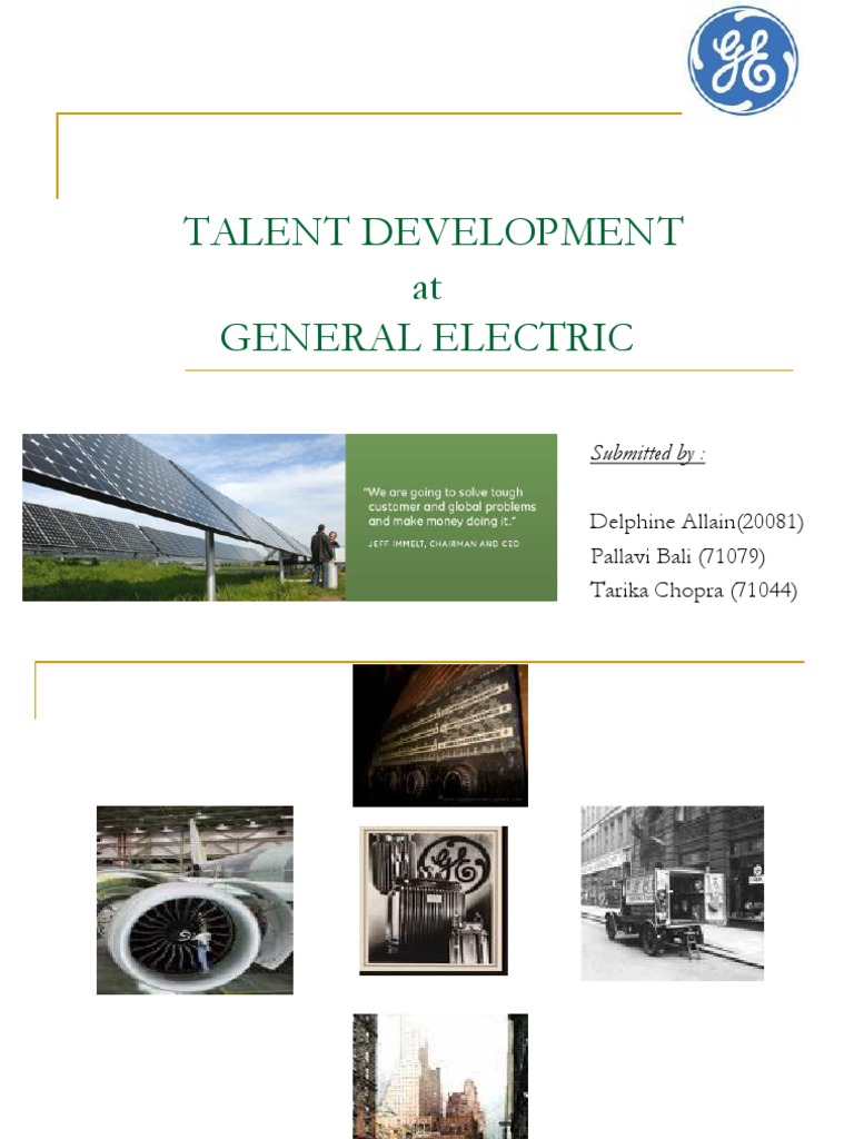 GE Leadership Development at Crotonville | PDF | General Electric ...