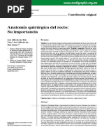Anatomia de Mesorecto | PDF | Cáncer colonrectal | Cirugía