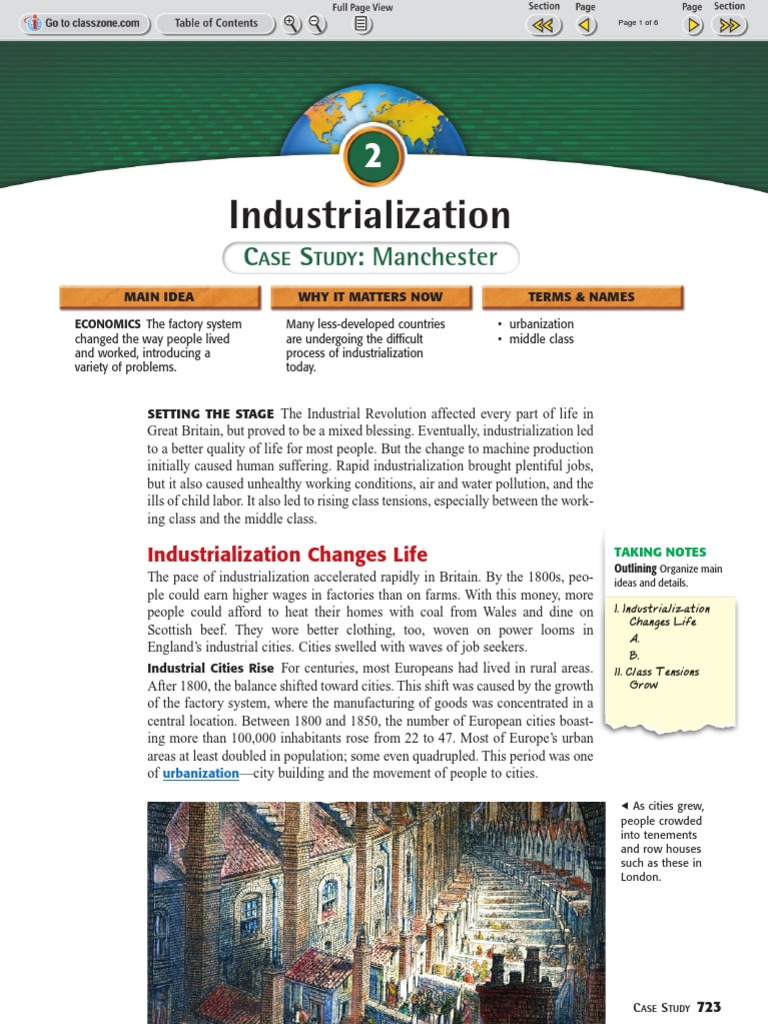 CH 25 Sec 2 - Industrialization | PDF | Industrial Revolution | Factory