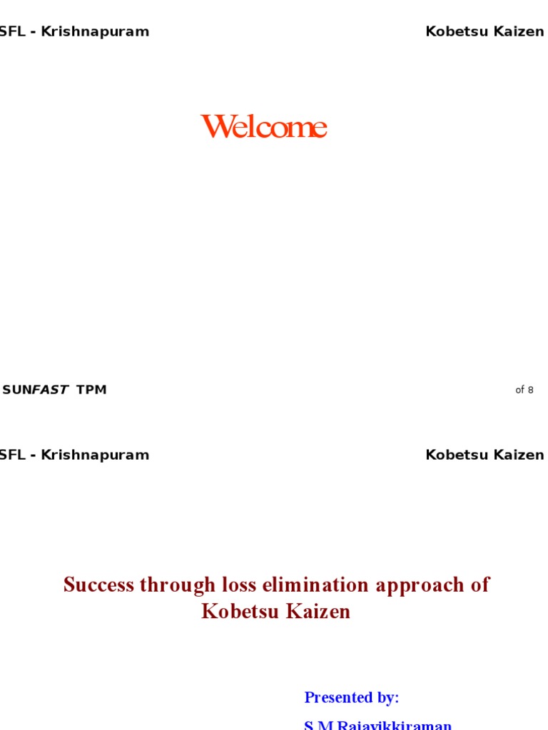01.sundram Fasteners LTD | PDF | Forging | Process Management