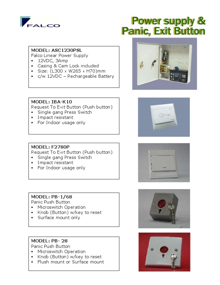 Security System Components Guide | PDF | Home & Garden | Computers
