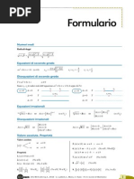 Formulario Geometria Solida | PDF