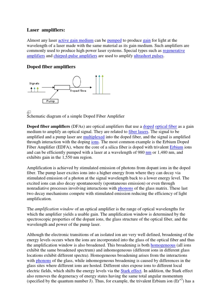 Optical Basics | PDF | Laser | Photon