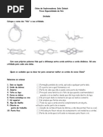 Especialidade de Nós e Amarras Respondida | PDF | Nylon