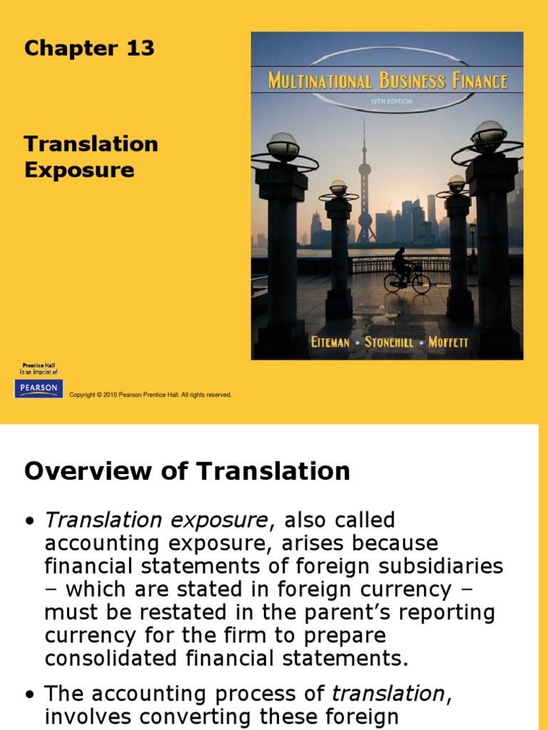 Multinational Business Finance 12th Edition Slides Chapter 13 | PDF ...