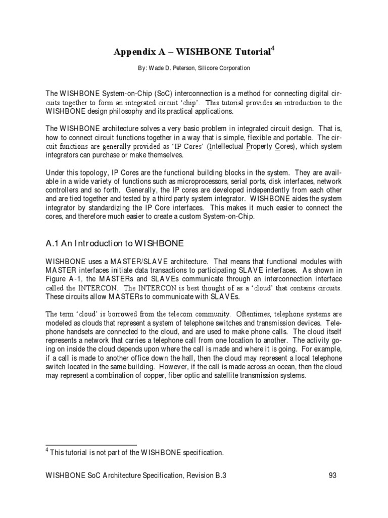 Wishbone 2 Extracted | PDF | Physical Layer Protocols | Office Equipment