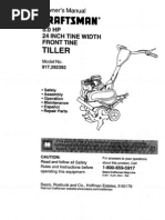 Rotary Tiller Operation & Parts Manual | PDF | Tractor | Transmission ...