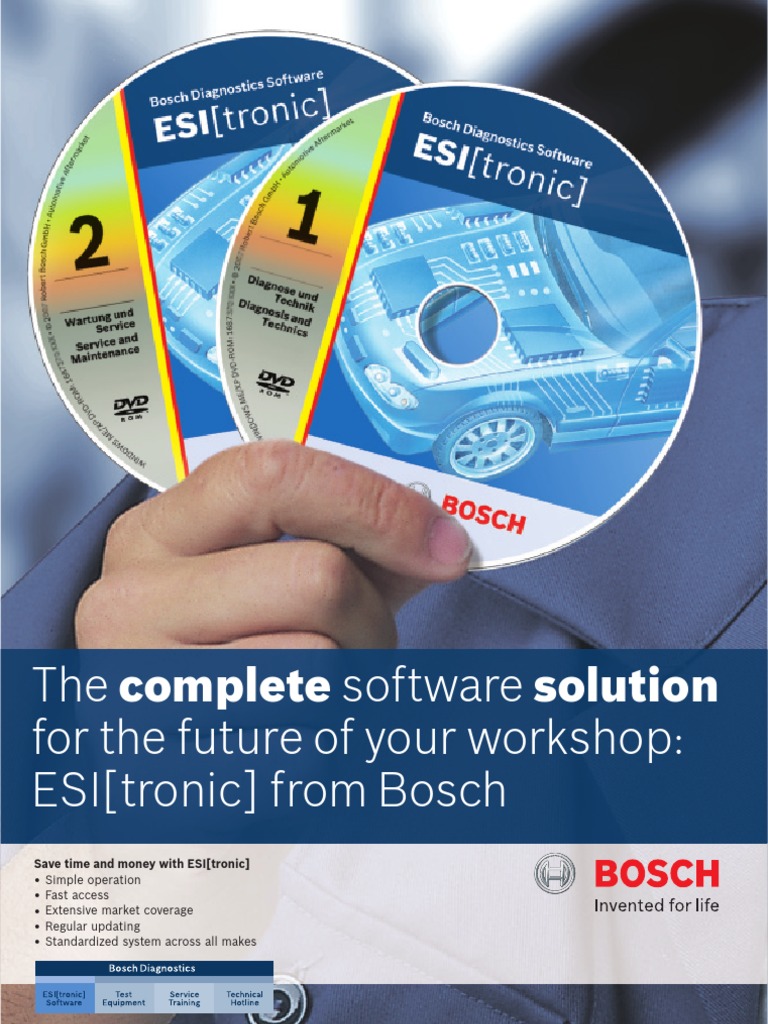 BOSCH Brochure Esi-Tronic | PDF | Diesel Engine | Vehicles