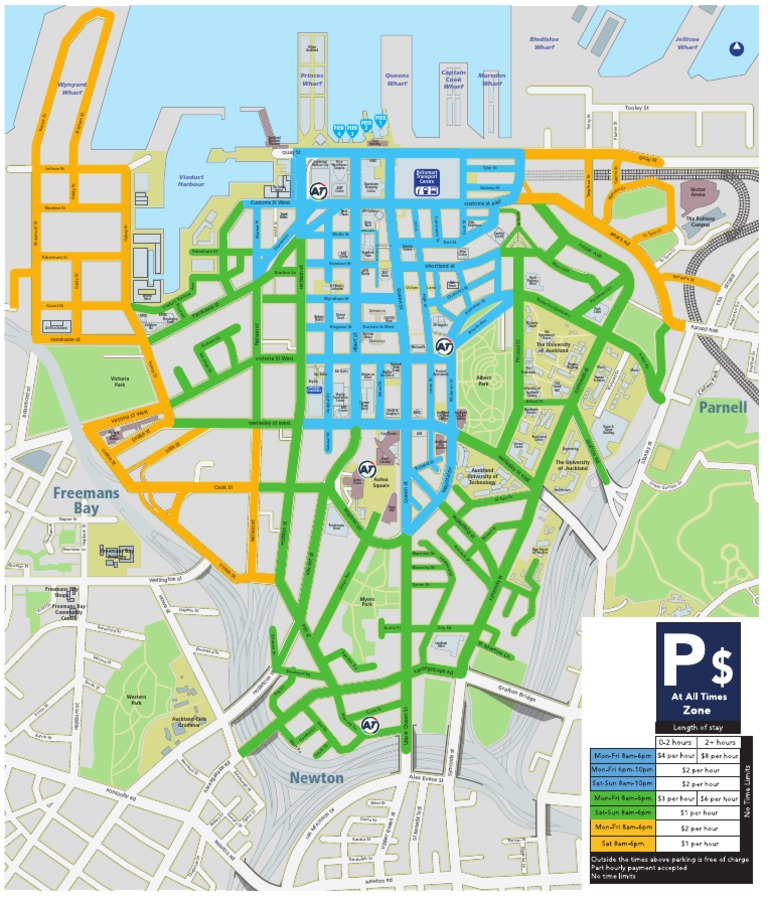 CBD Parking Zone Final Map | PDF | Travel | Home & Garden