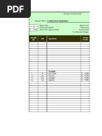 Food Cost Formula | PDF | Menu | Inventory