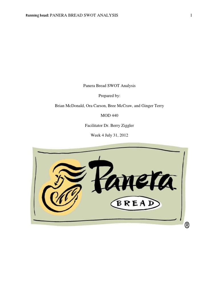 Panera Bread SWOT Analysis Final | PDF | Income Statement | Revenue