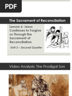 The Three Acts of A Penitent in The Sacrament of Reconciliation | PDF ...