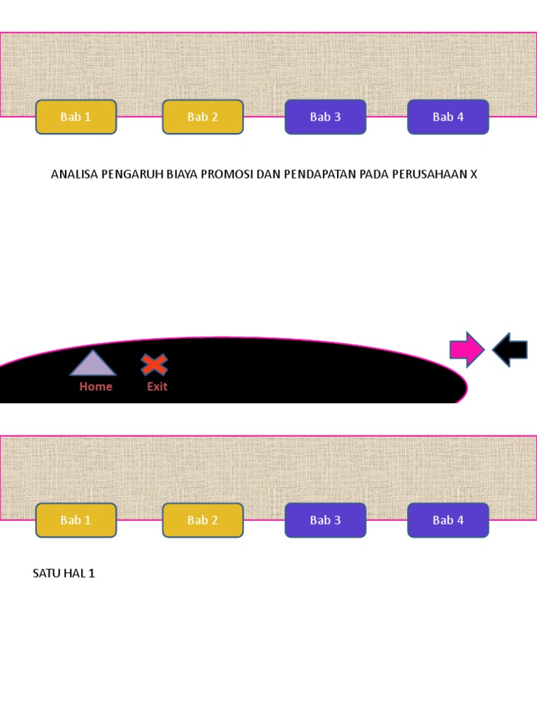 Analisa Biaya Promosi dan Pendapatan | PDF