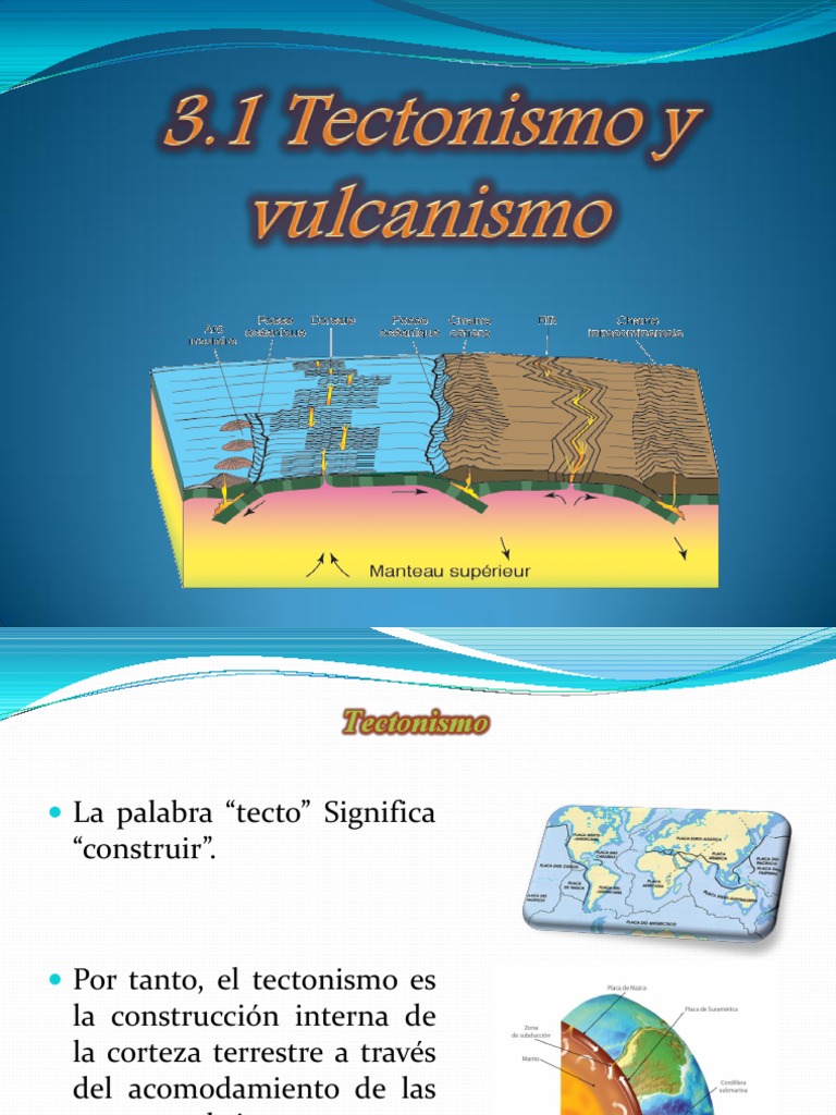 Clasificación del Tectonismo y Vulcanismo | PDF | Volcán | Lava