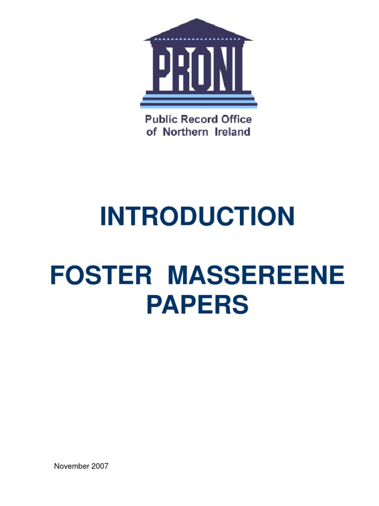 Foster Masereene Papers | PDF | Unrest | Government