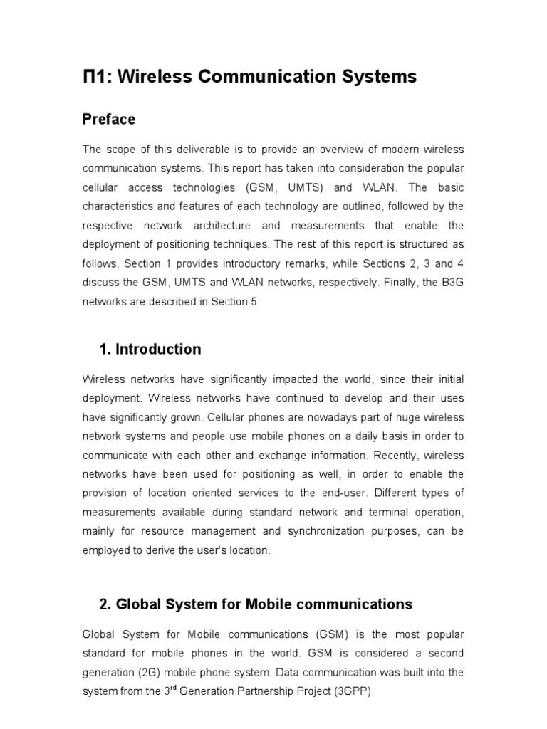 Wireless Communication | PDF | Ieee 802.11 | Wireless Lan