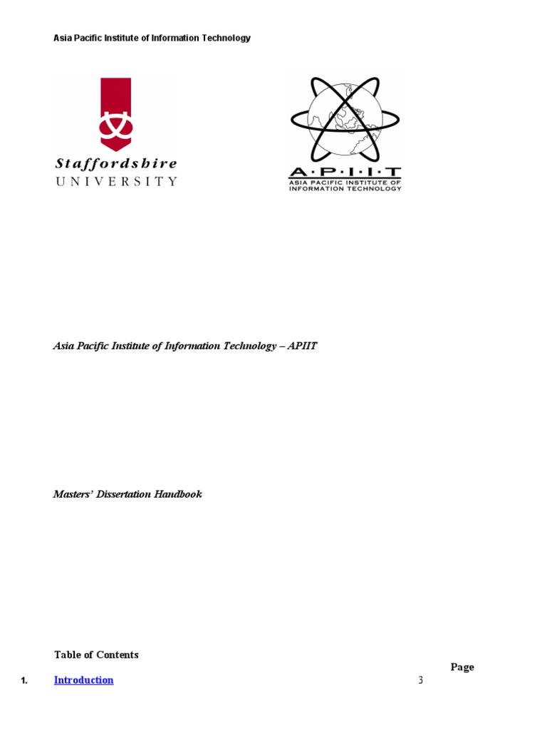 Dissertation - Handbook MBA Revised | PDF | Thesis | Literature Review Dissertation - Handbook MBA Revised | PDF | Thesis | Literature Review