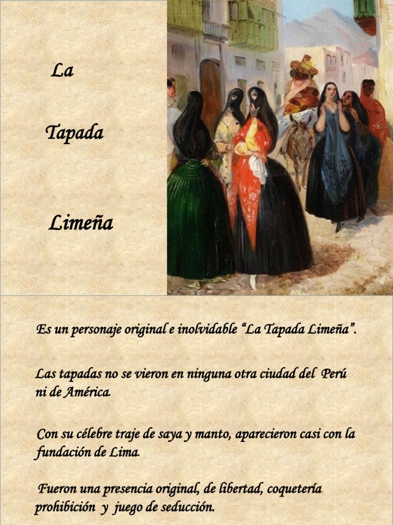 La Tapada Limeña | PDF | Lima | Perú