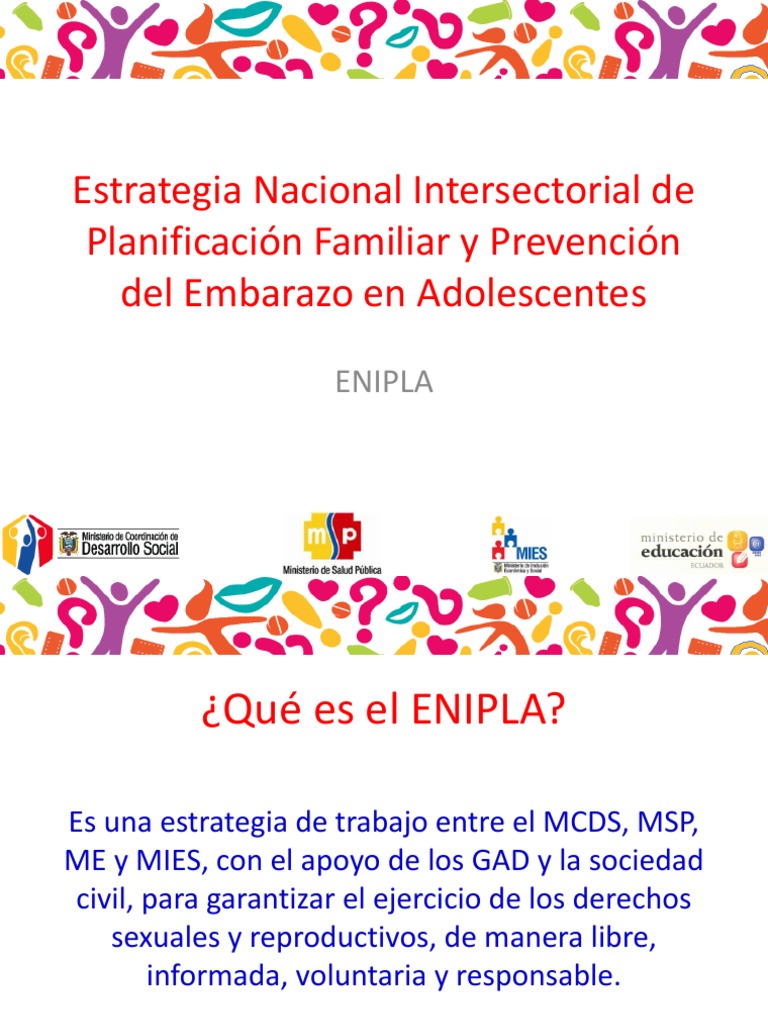 Estrategia ENIPLA para Embarazo Adolescente | PDF | Embarazo en la ...