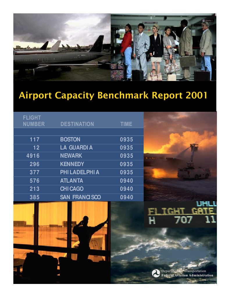 Airport Capacity Benchmark Analysis | PDF | Air Traffic Control | Airport