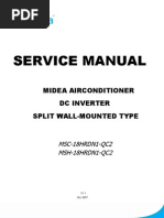 Midea SERVICE MANUAL PDF | PDF | Hvac | Air Conditioning