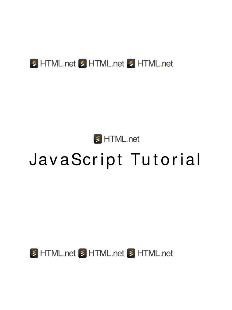 Javascript Tutorial | PDF | Java Script | Websites Javascript Tutorial | PDF | Java Script | Websites