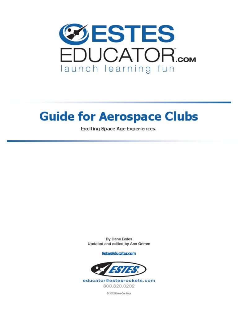Model Rocketry Clubs Guide | PDF | Rocket | Spaceport