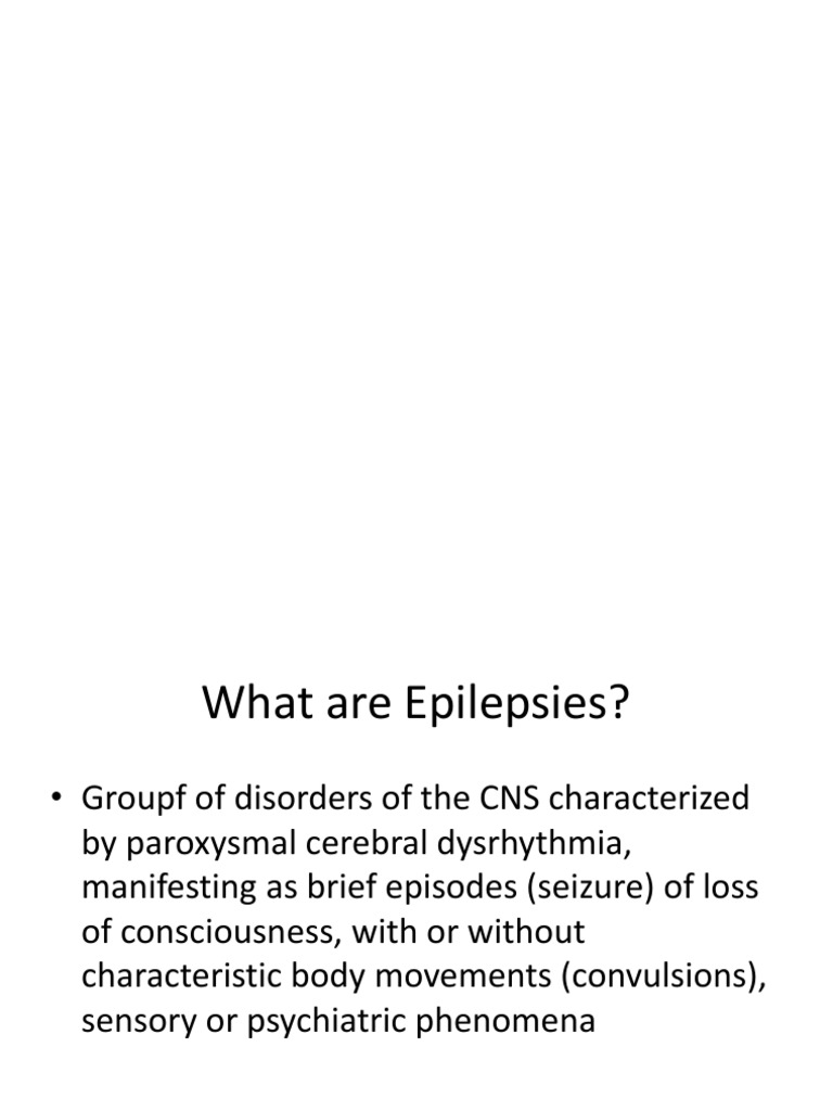 Understanding Epilepsy and Seizures | PDF | Epilepsy | Disorders ...