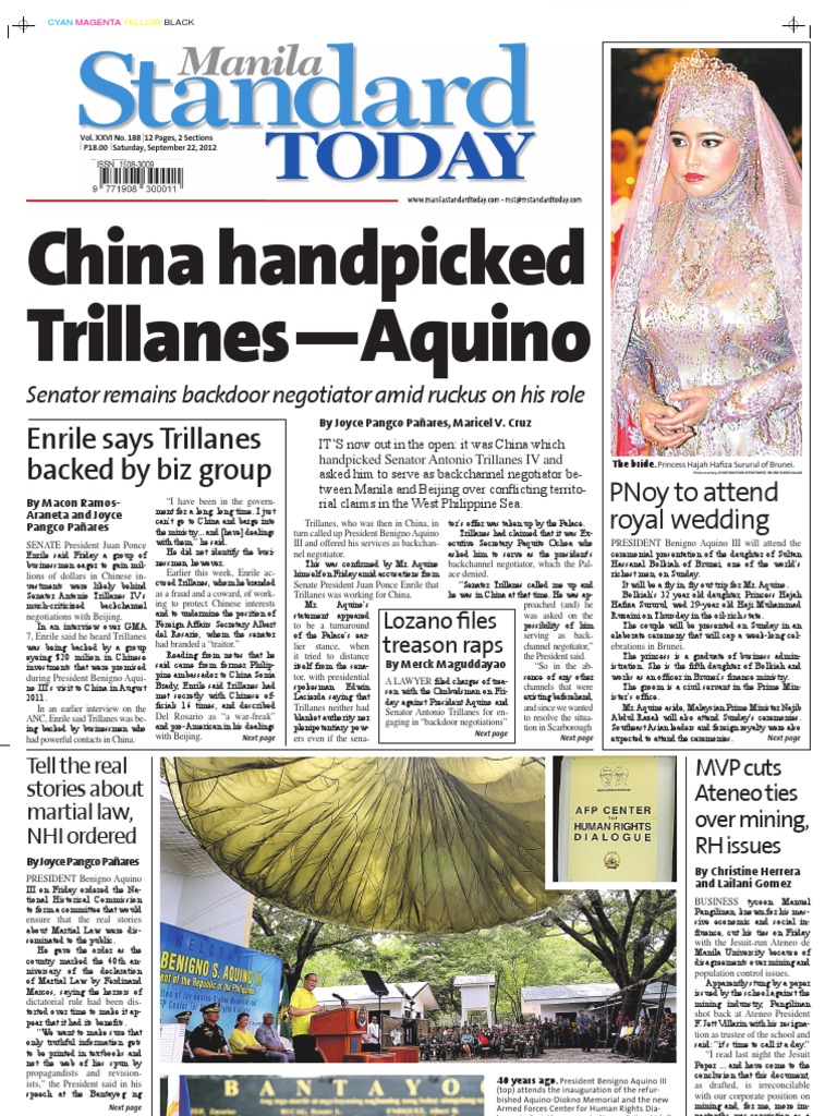 Manila News & Politics Update | PDF | Juan Ponce Enrile | Corazon Aquino