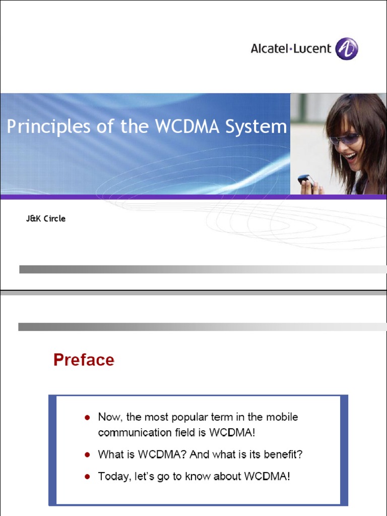 Principles of The WCDMA System | PDF