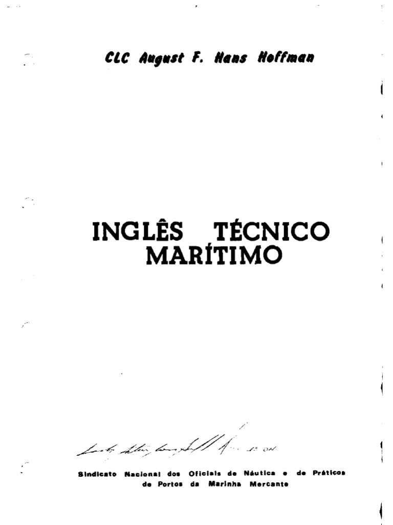 Inglês Técnico Marítimo | PDF