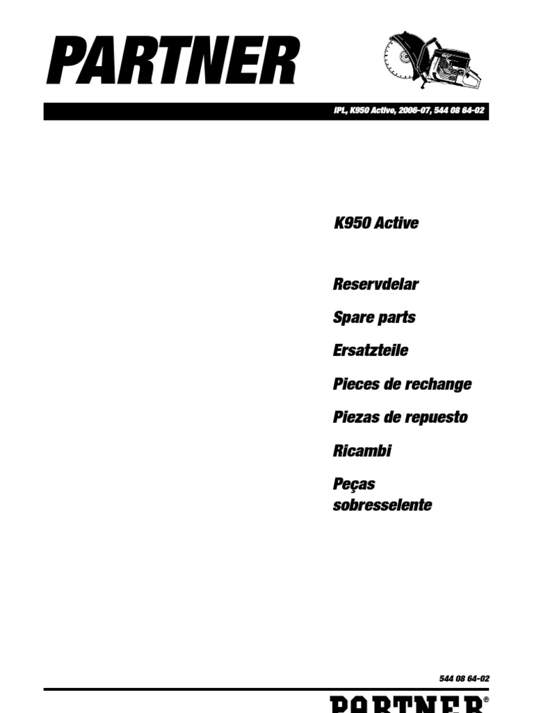 Despiece Partner K950 | PDF | Vehicle Parts | Vehicles